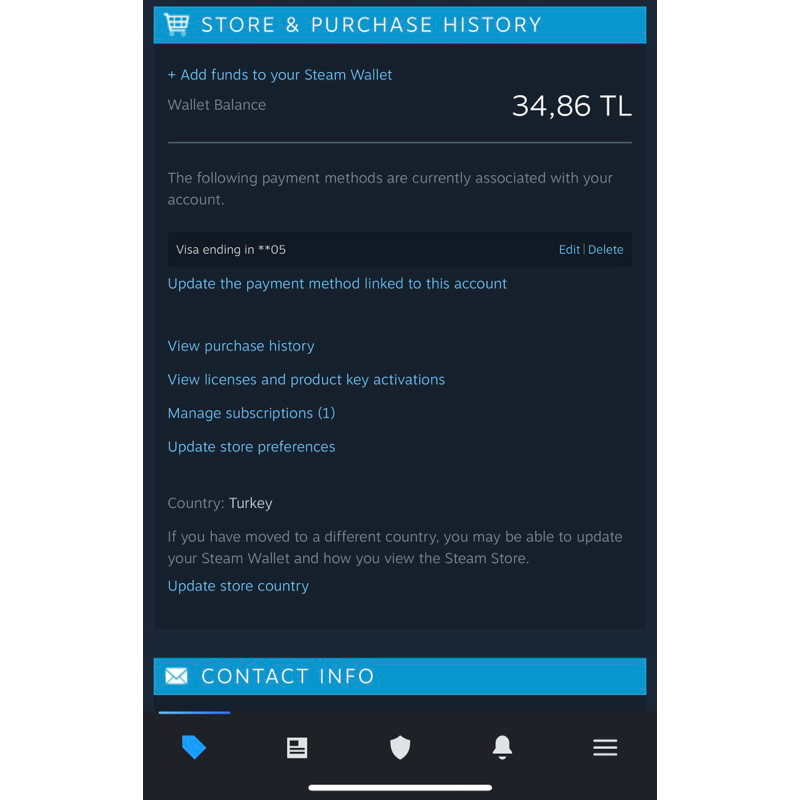 Steam Change Region to Turkey | Shopee Malaysia