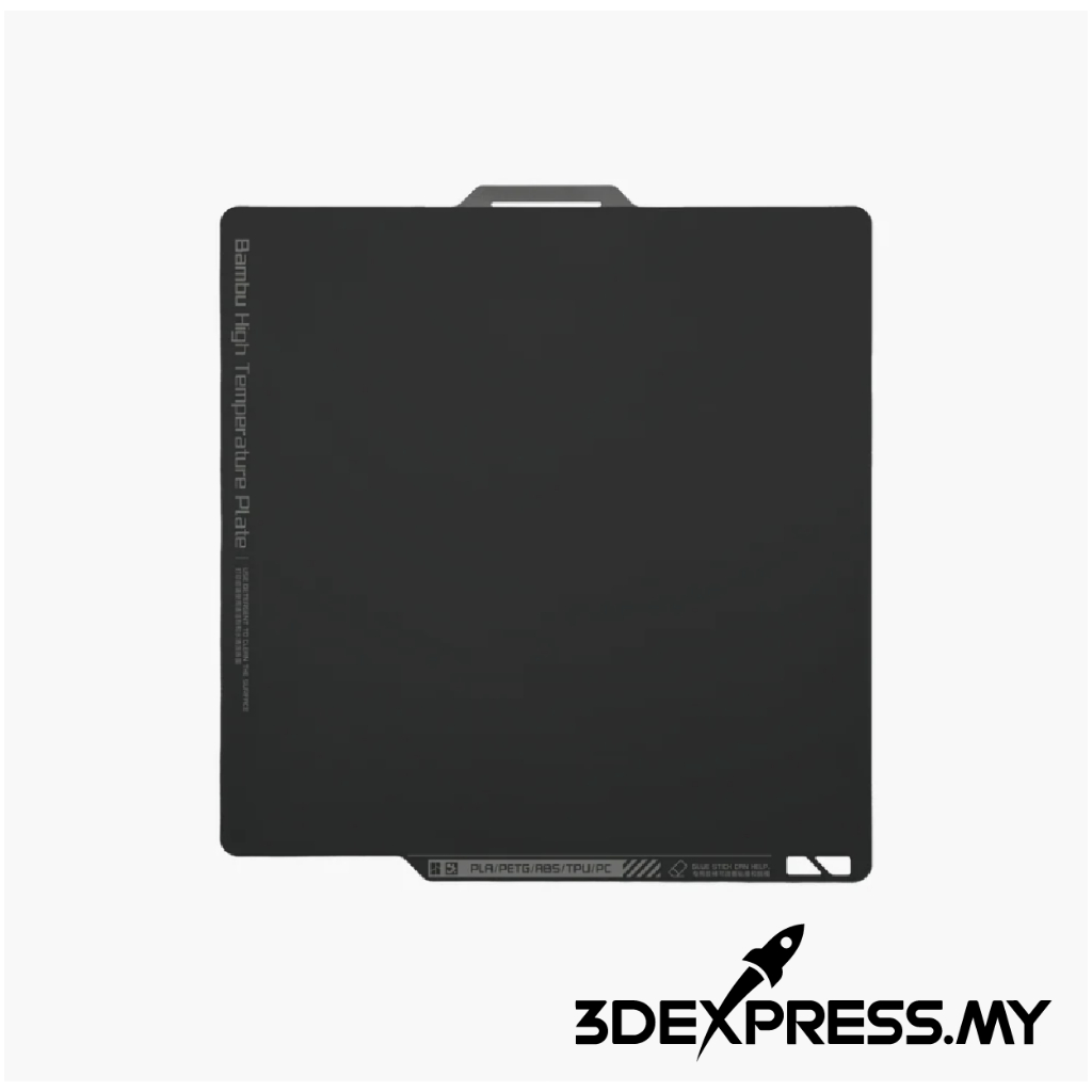 Bambu Lab X1 Series // P1P - Bambu High Temperature Plate (PEI ...