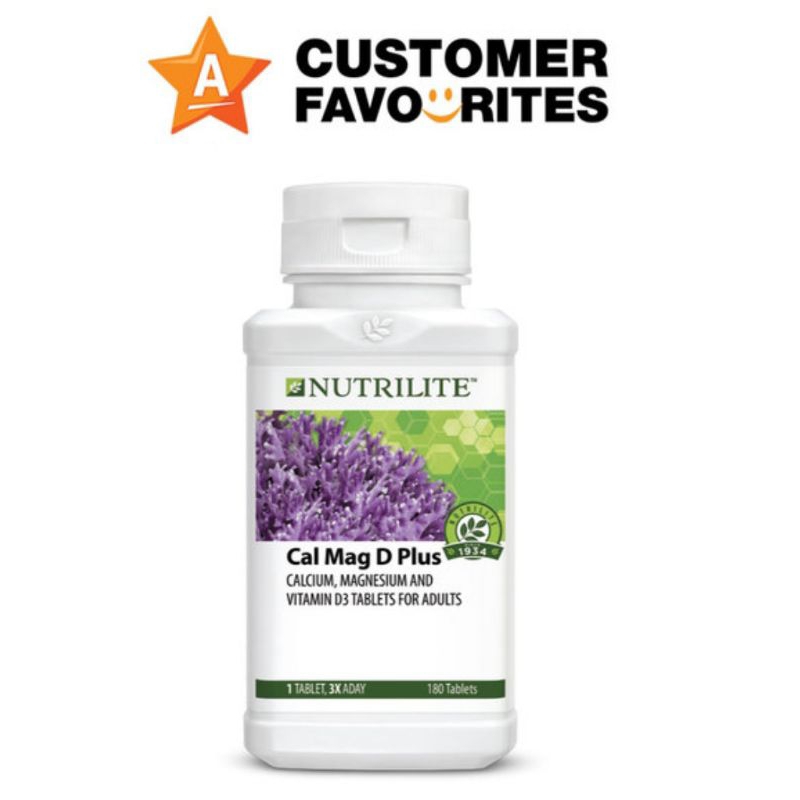 Nutrilite Cal Mag D Plus - 180 Tab (Original ABO) | Shopee Malaysia