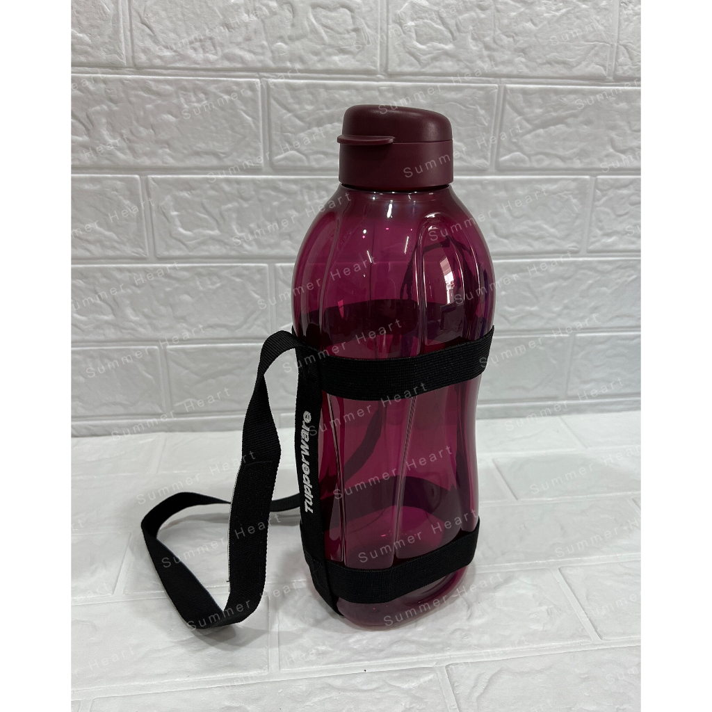 Tupperware Giant Eco Bottle 2L Flip Cap / with Strap / with Pouch -1PC | Shopee Malaysia