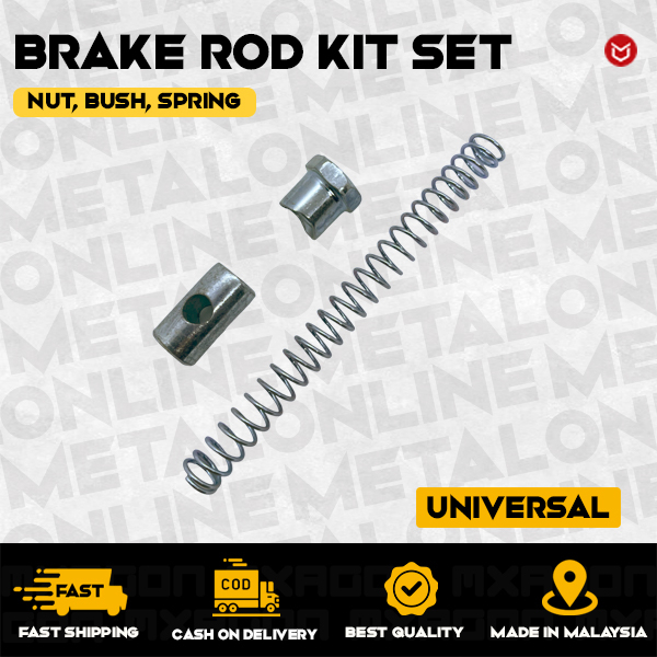 EX5 WAVE100 KRISS LC135 BRAKE ROD NUT, BUSH, SPRING KIT SET | Shopee ...