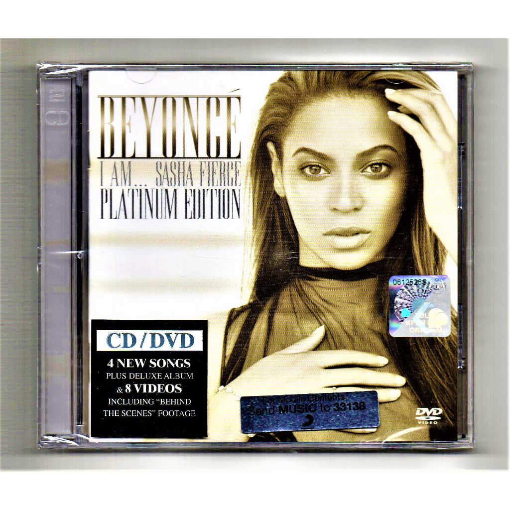 Beyonce - I Am Sasha Fierce Platinum Edition ( CD and DVD ) 【 4 new ...