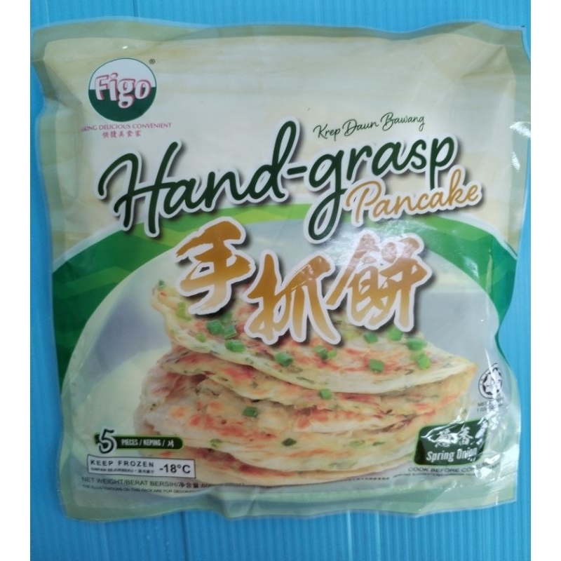 手抓饼 Hand-grasp pancake (青葱/Spring onion) (5 pcs) 600 g | Shopee Malaysia