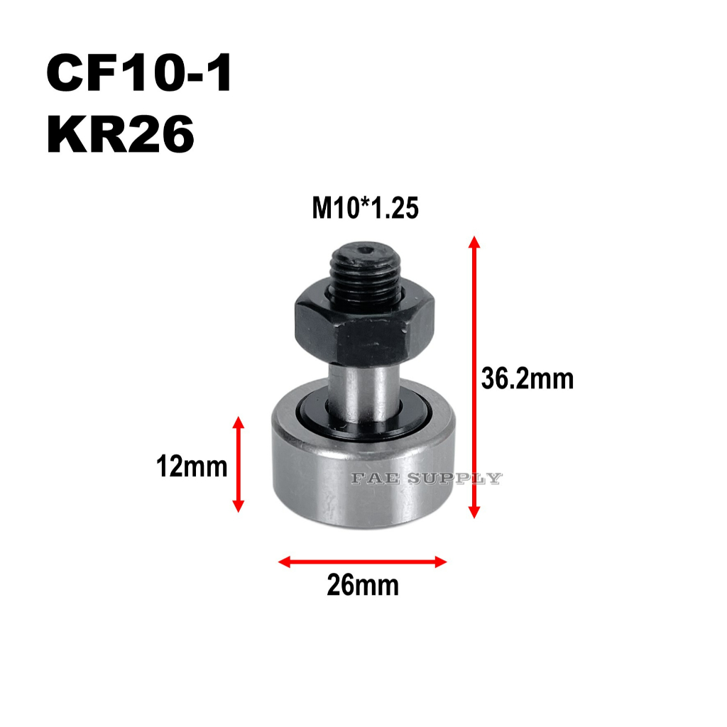 Cam Follower Needle Roller Track Bearing KR10 KR12 KR13 KR16 KR19 KR22 ...