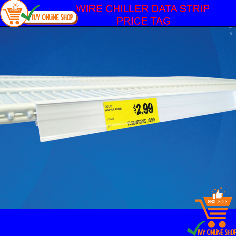 Chiller Price Tag Wire Shelf Price Tag Cooler Shelf Tag Label Tag ...