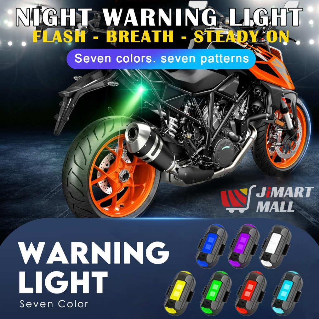 Car Motorcycle Aircraft Flash Lights Helmet Safety LED Strobe Light ...