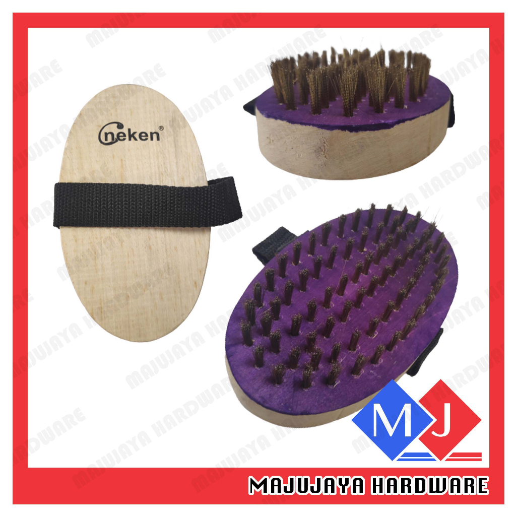 NEKEN Round Brass Wire Metal Hand Brush Brush Berus Besi Bulat 蛋型镀铜丝刷 ...