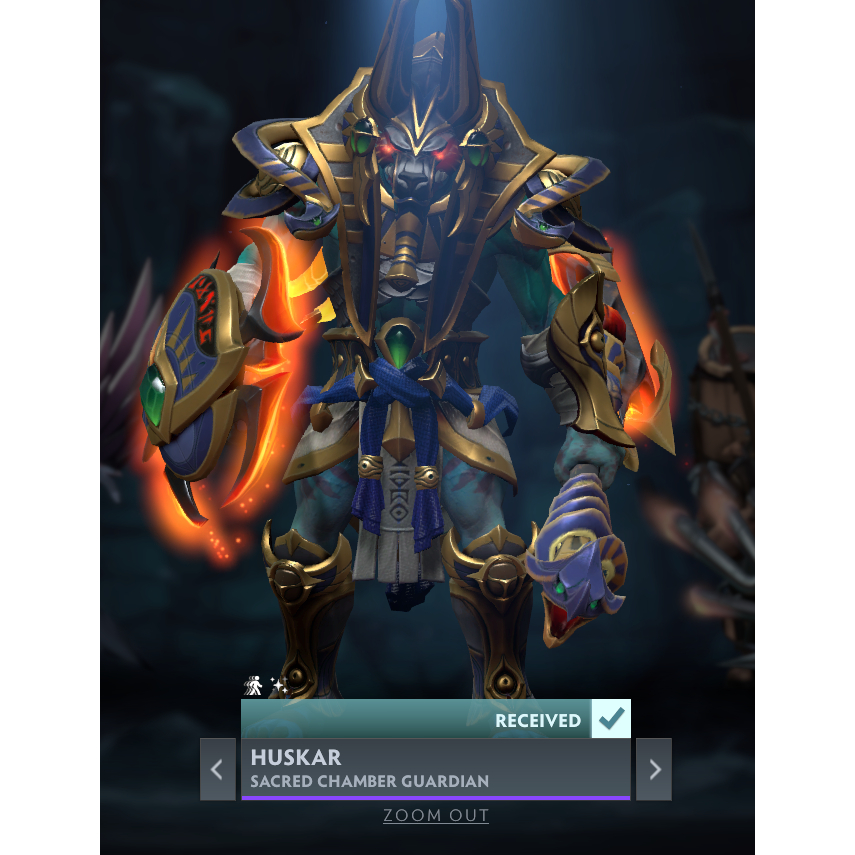 Husk Huskar Collector Cache - Sacred Chamber Guardian [Need friend 30 days Dota 2 Diretide 2022 ...