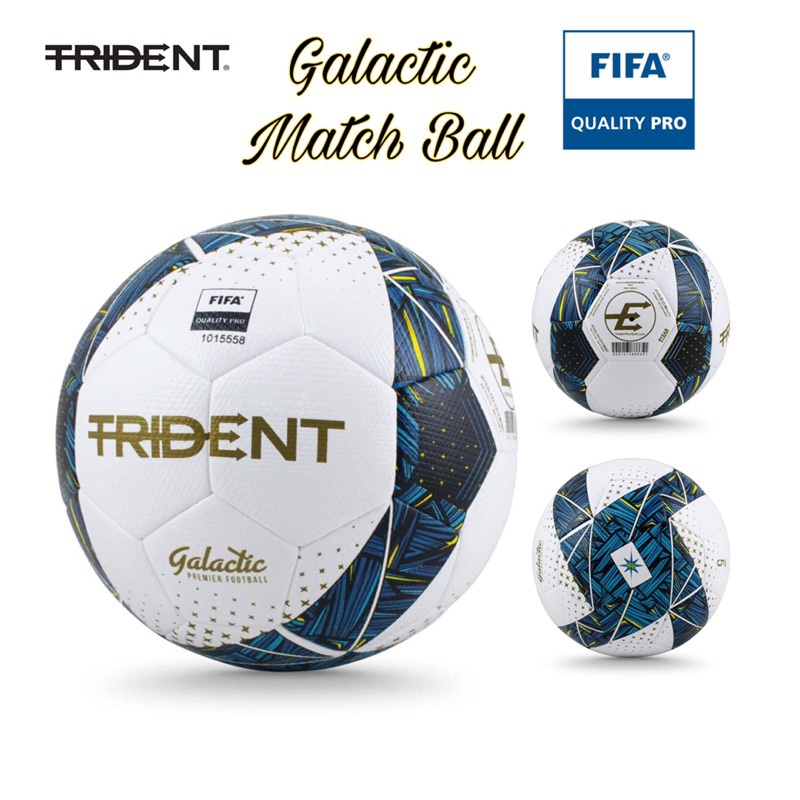 Trident Football Galactic Match Ball FIFA PRO Bola Sepak Matchball ...