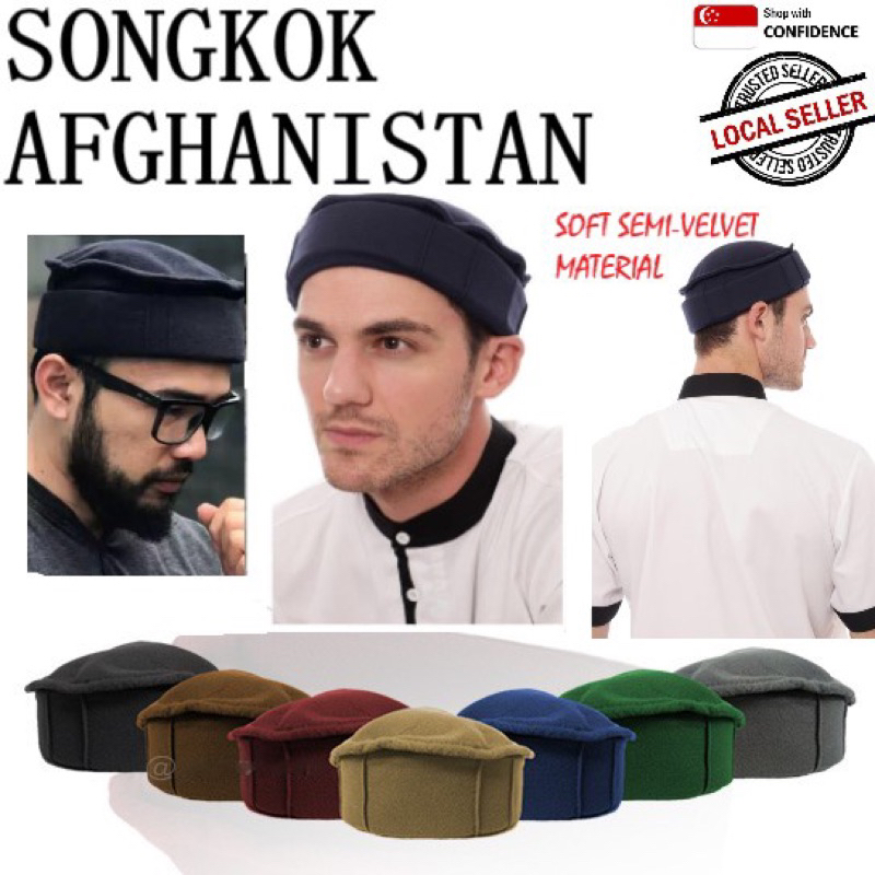Pakol Peci / Taliban Hat / Afganistan Peci LOCAL READY STOCK | Shopee ...