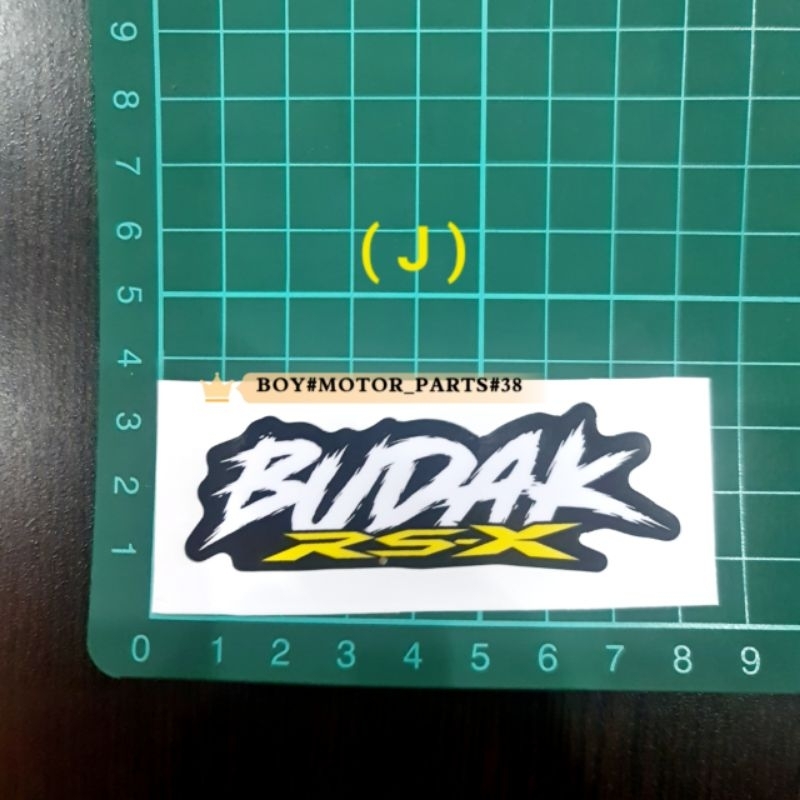 STICKER BUDAK Y15ZR Y16ZR LAGENDA EX5 RSX DASH STICKER KECIL ( READY ...