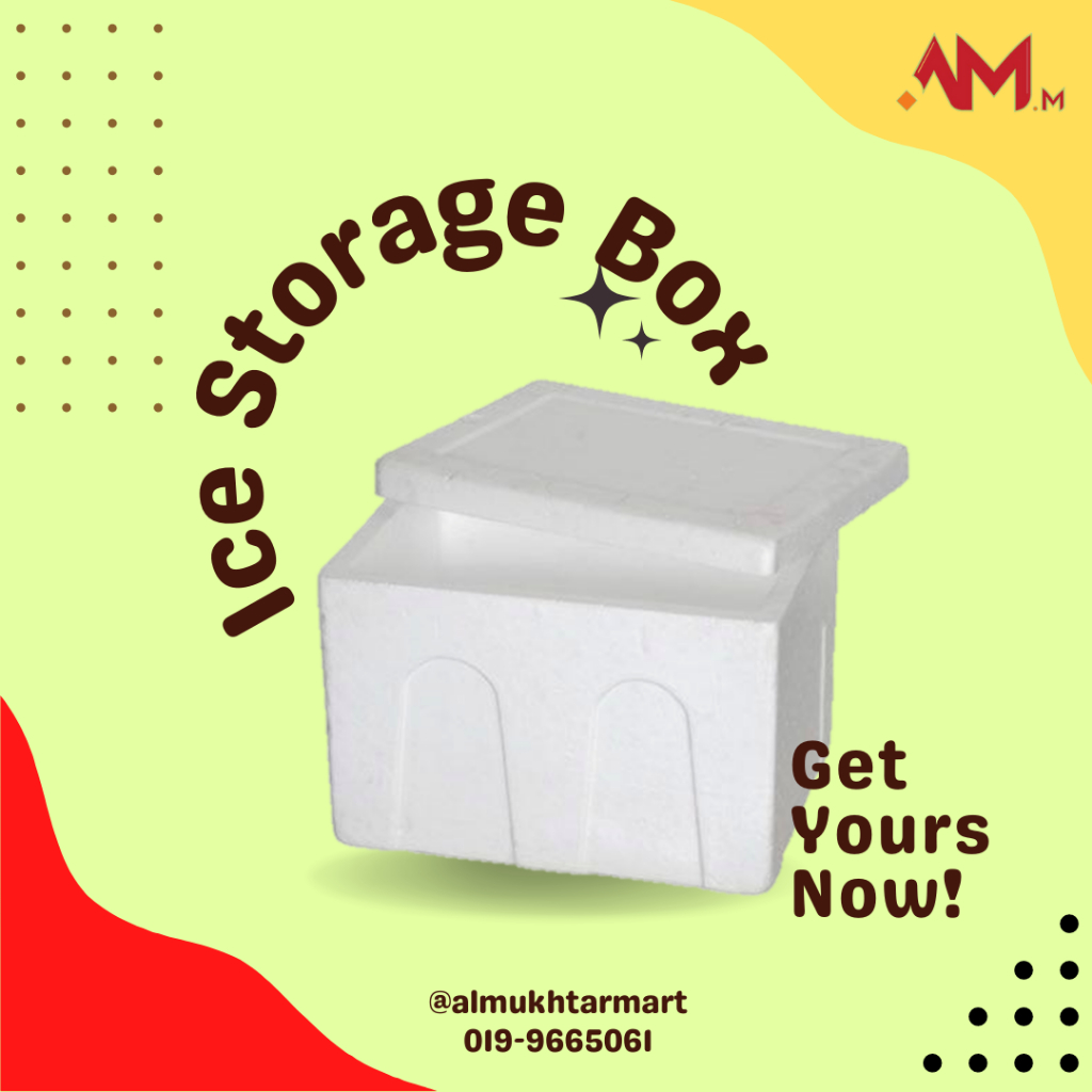 ICE STORAGE BOX/GABUS/KABUS/POLISTERIN BOX FOR FROZEN ITEM | Shopee ...