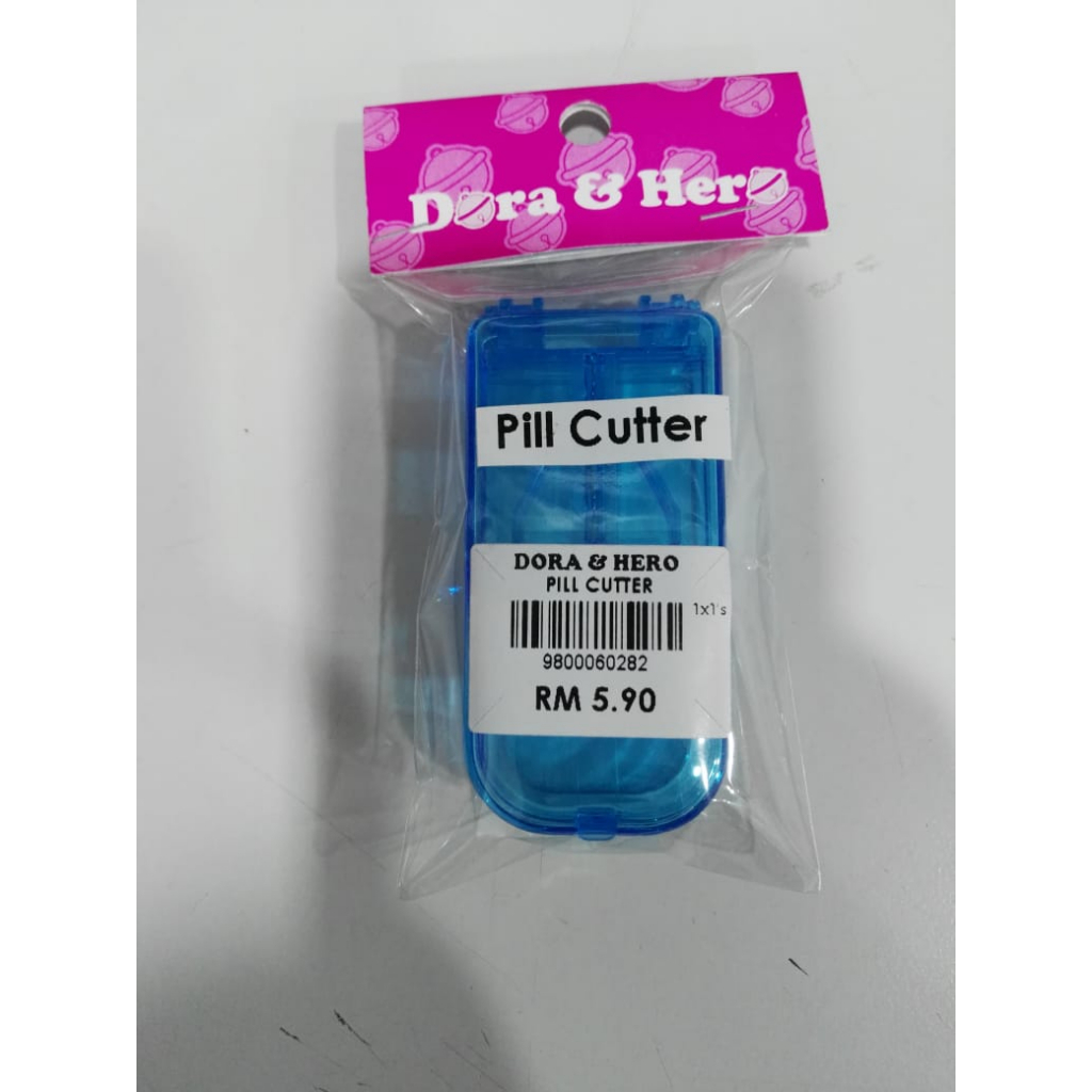 Medicine Cutter Pill Box Pemotong Ubat Bekas Kotak Portable Storage ...