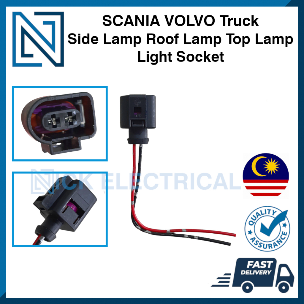 SCANIA R420 / P380 / 114 / 124 Truck LED Roof Lamp Top Lamp Socket ...