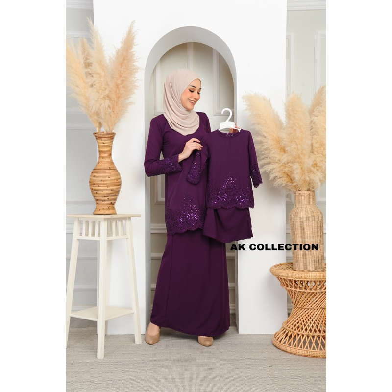 BAJU KURUNG MODERN KANAK KANAK / KURUNG LACE LABUCI KANAK KANAK ...