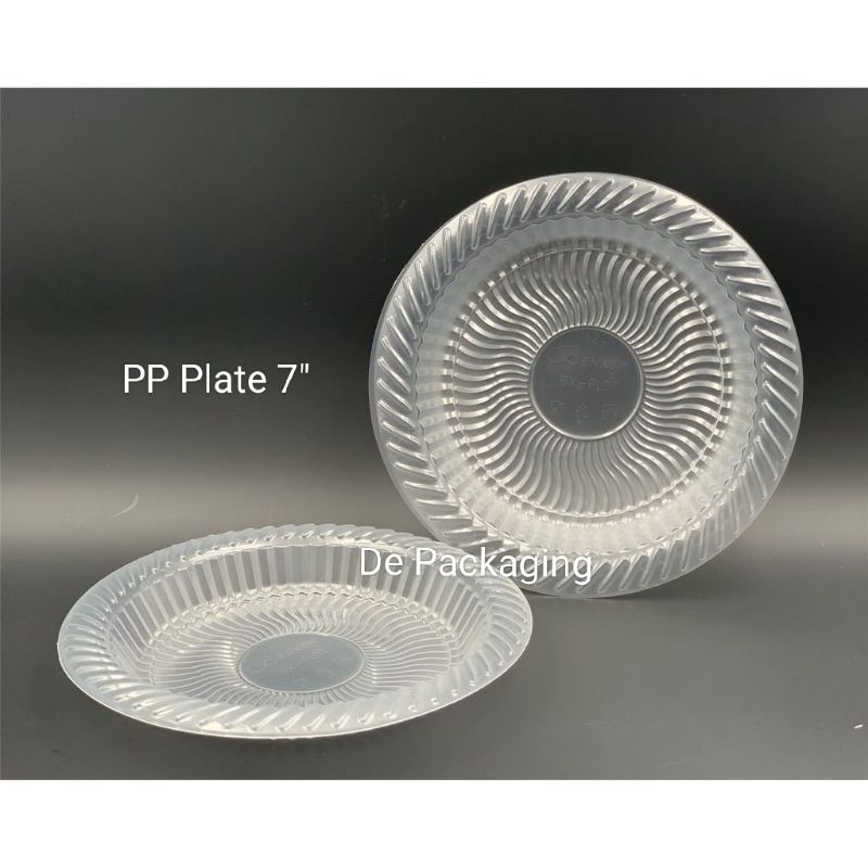 7 inch & 9 inch Disposable PP Plastic Plate / Party Plate (50pcs ...