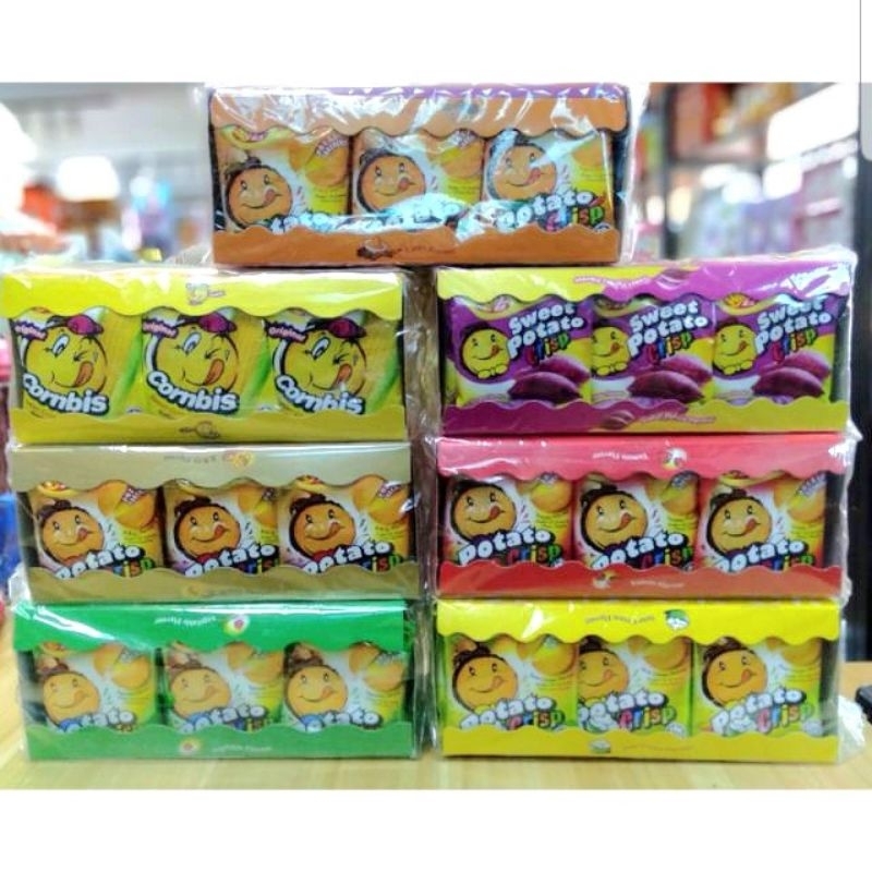 30pkt x 20g Win2 Potato Crackers Kraker Ubi Kentang Biskut Biscuit ...