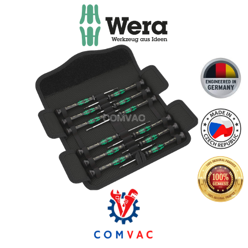 [ʀᴇᴀᴅʏ ꜱᴛᴏᴄᴋ] Wera 05073675001 Kraftform Micro-Set/12 Sb 1 Screwdriver ...