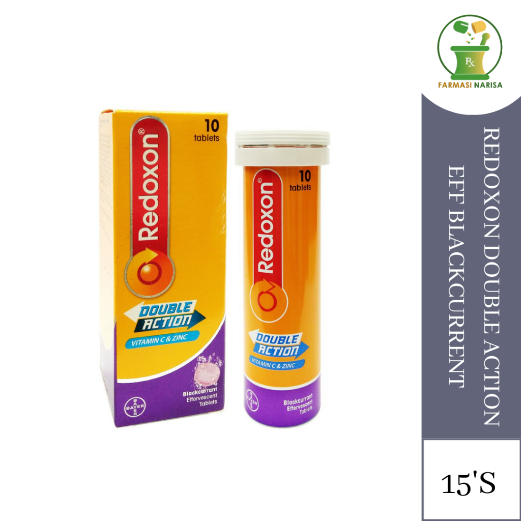 REDOXON DOUBLE ACTION EFF BLACKCURRENT 15's | Shopee Malaysia