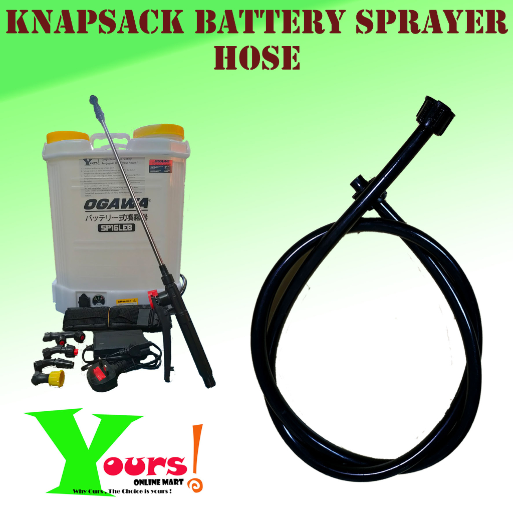 KNAPSACK BATTERY SPRAYER HOSE \ PAIP GETAH MESIN PENYEMBUR BATERI GALAS ...