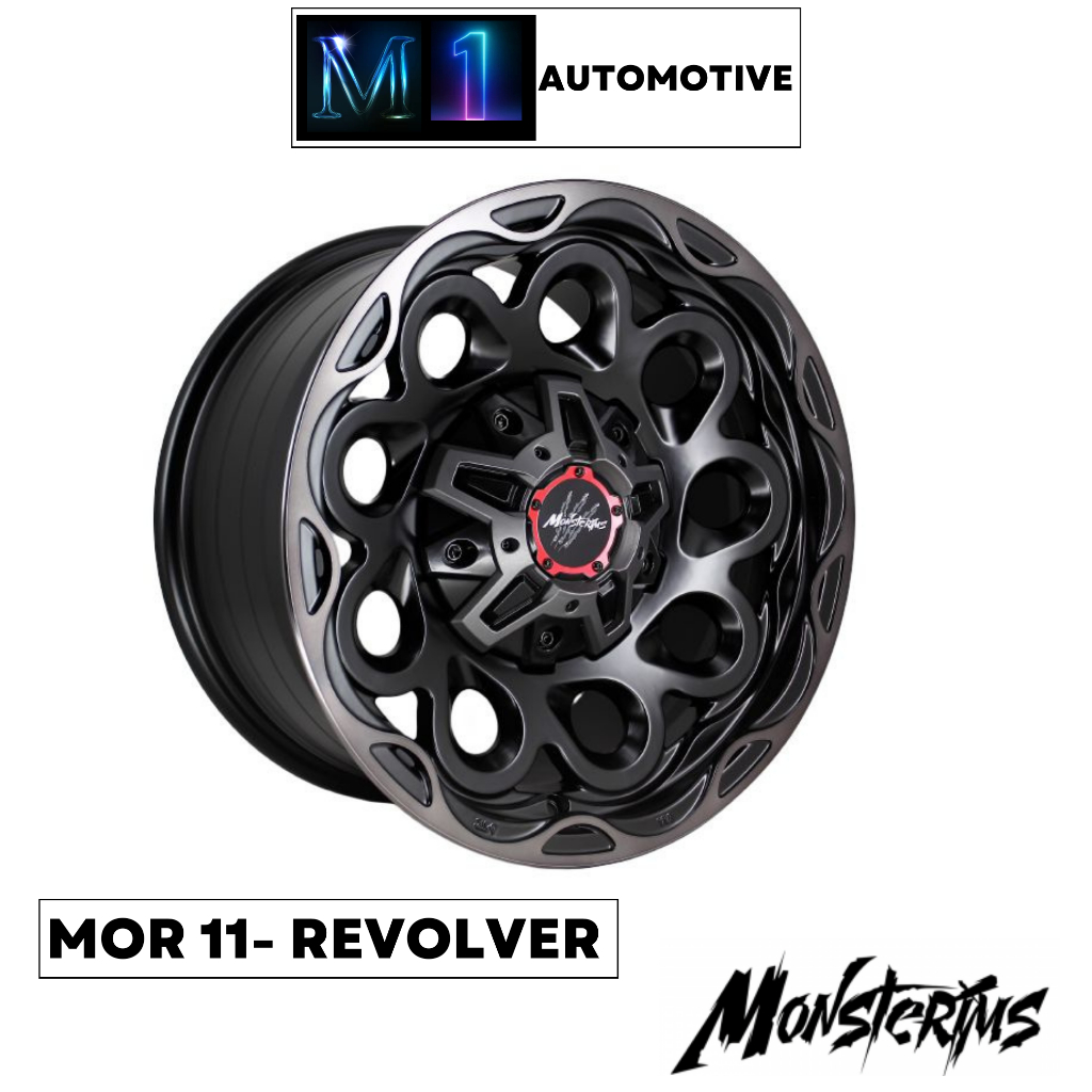 MOR-11 REVOLVER Monsterims Off Road Rim 4x4 Rim Original Monsterims 16 ...