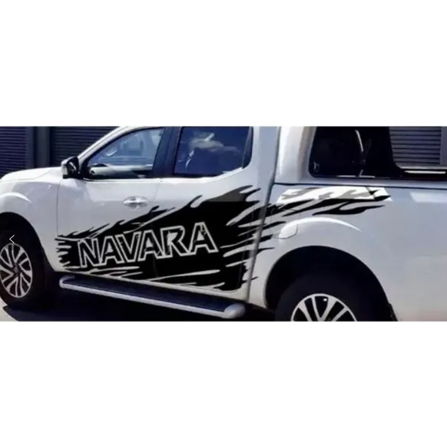 (Ready Stock ) Nissan Navara Car Side Body Vinyl Decal Sticker | Shopee ...