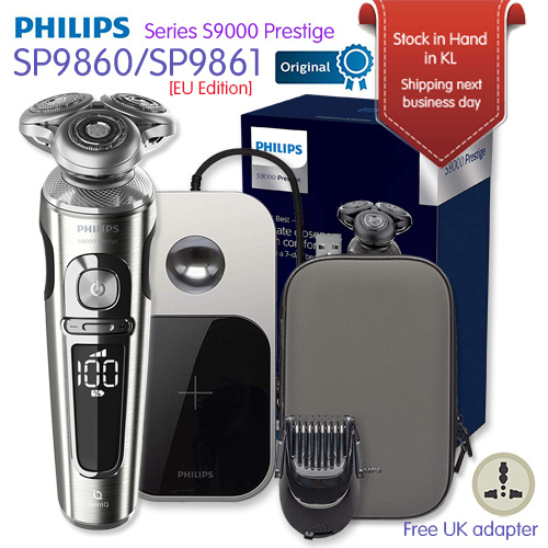 Philips SP9820 SP9861 Series S9000 Prestige Electric Shaver With Qi ...