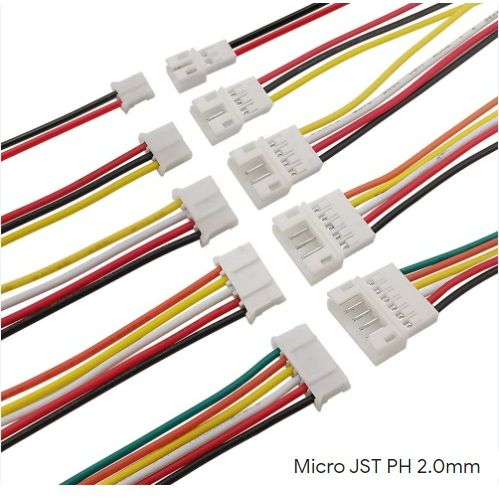 Micro JST PH 2.0 2P 3P 4P 5P 6PIN 2.0mm Pitch Male Female Plug Connector With Wire | Shopee Malaysia