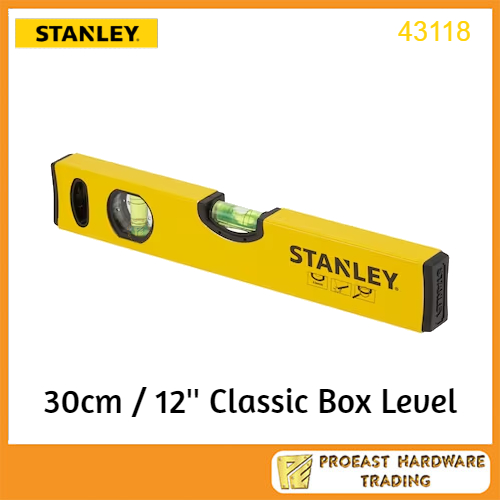 STANLEY 30cm/12'' [43118] Classic Box Level | Shopee Malaysia