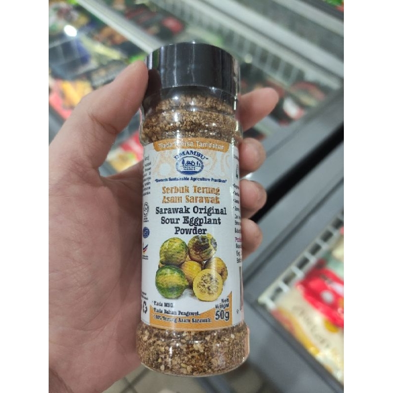 Sarawak Local Serbuk Terung Asam Sarawak Original Sour Eggplant Powder ...