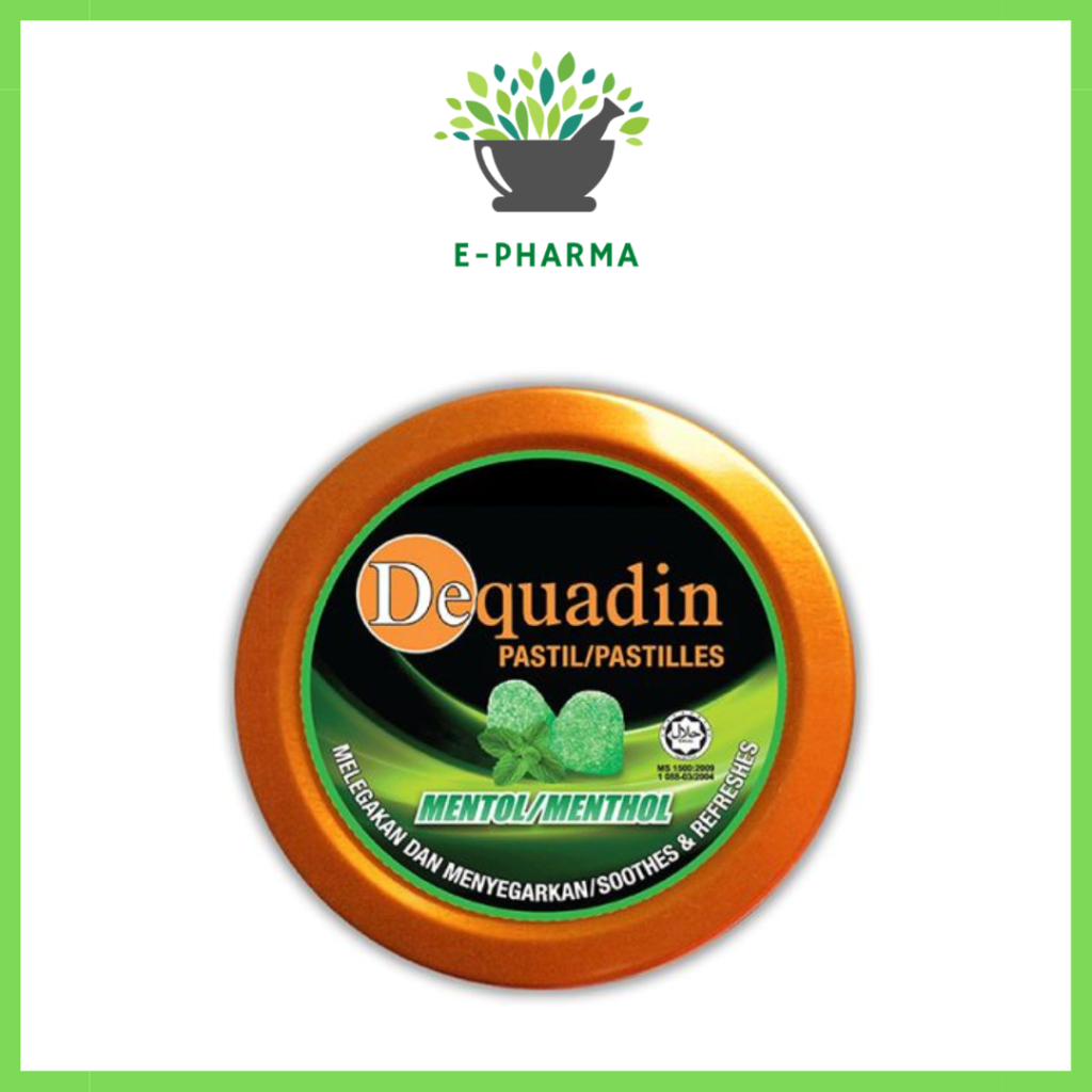 Dequadin Pastilles menthol 50g | Shopee Malaysia