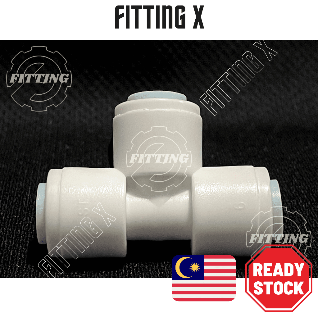 1/4" Water Filter Fitting, Tee Connector, Quick Connector, Coway ...