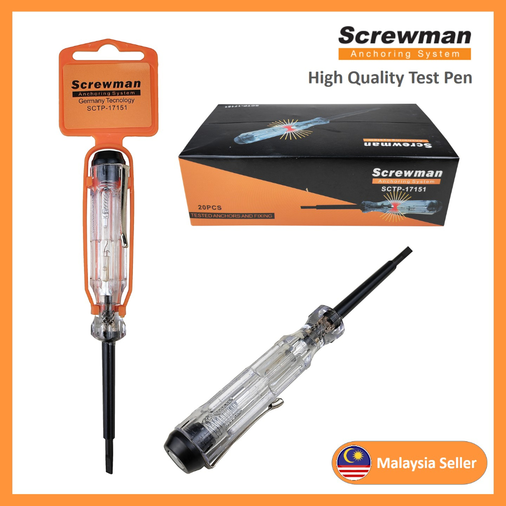 Screwman SCTP-17151 Test Pen Electric Tester Spark Detecting ...