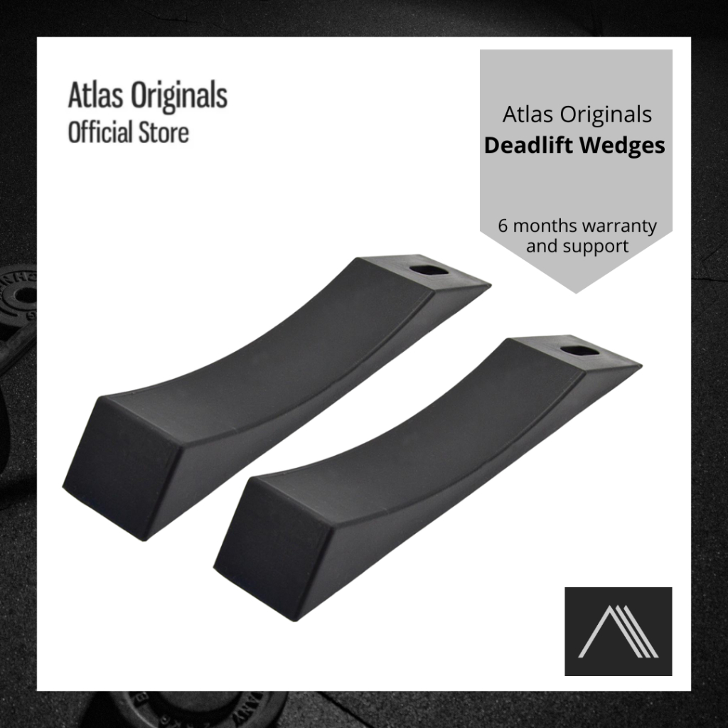 Atlas Originals Deadlift Wedges [Weight Plates, Home Gym, Home Training ...
