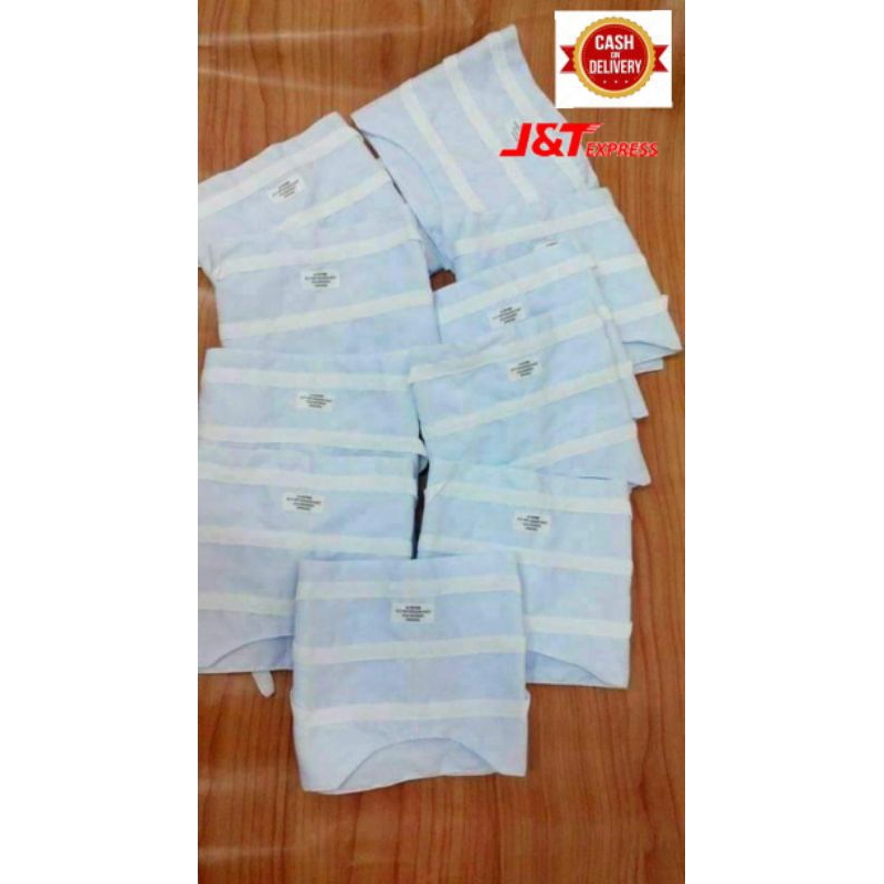 BARUT BABY BAYI PUTIH PLAIN JENIS BERTALI DAN TAMPAL READY STOK ...