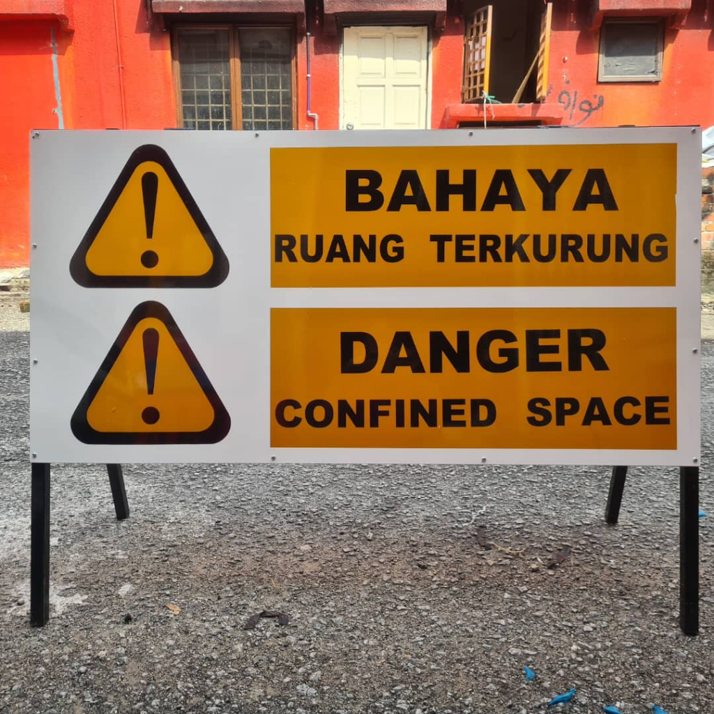 SAFETY SIGNAGE RUANG TERKURUNG SIGNBOARD | Shopee Malaysia