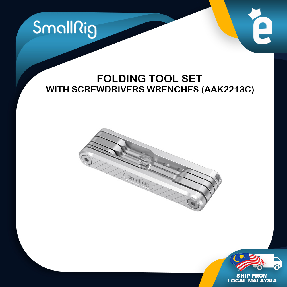 SmallRig Folding Tool Set with Screwdrivers and Wrenche, Pocket-sized ...