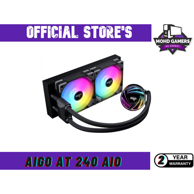 AIGO AT240 240MM AIO LIQUID CPU COOLER | Shopee Malaysia