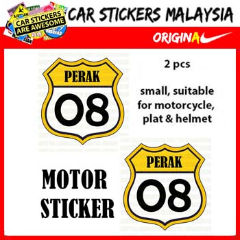 Car Sticker/Bumper Sticker/Motor Sticker - Perak Route 66 | Shopee Malaysia