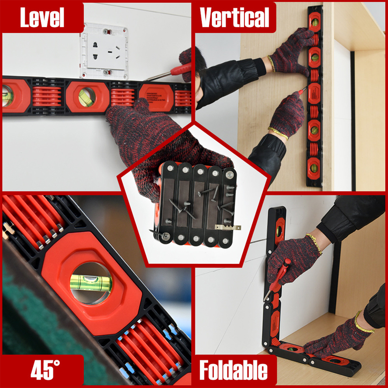 【Ready Stock】 folding horizontal ruler construction project decoration ...