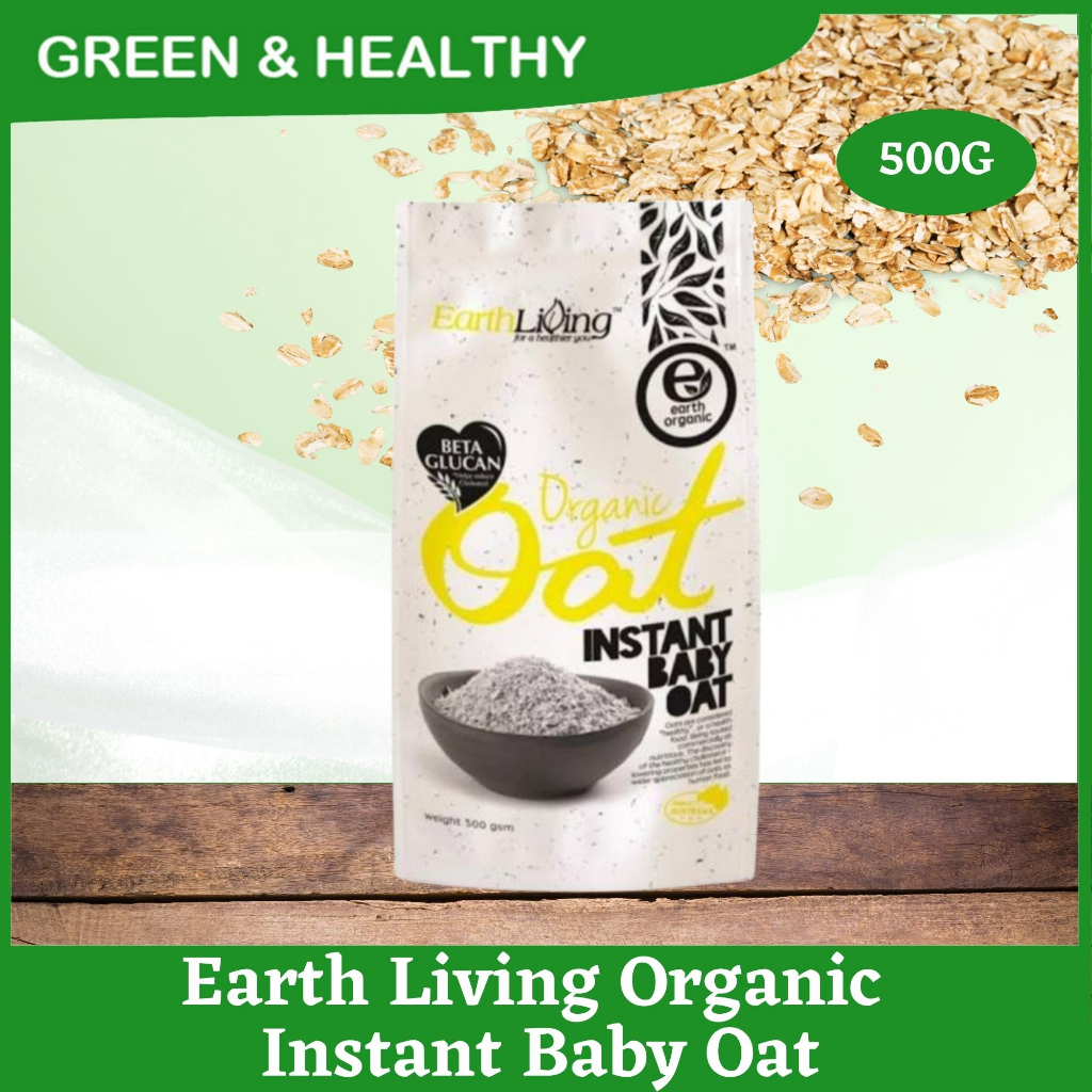 Earth Living Organic Oat (Instant Baby Oat/ Instant Big Rye Oat ...
