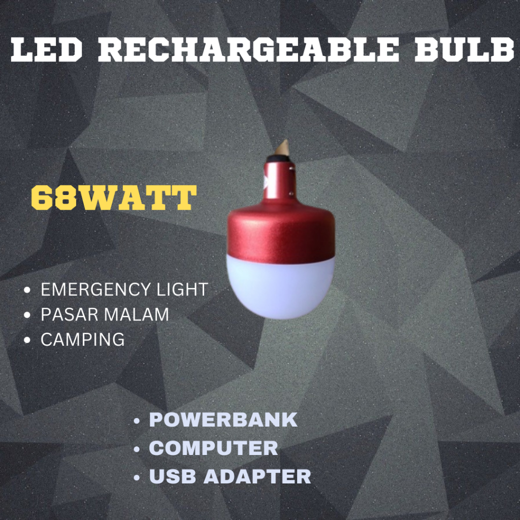 LAMPU SERBAGUNA LAMPU PASAR MALAM / LAMPU CAMPING / LIGHT LED BULB ...