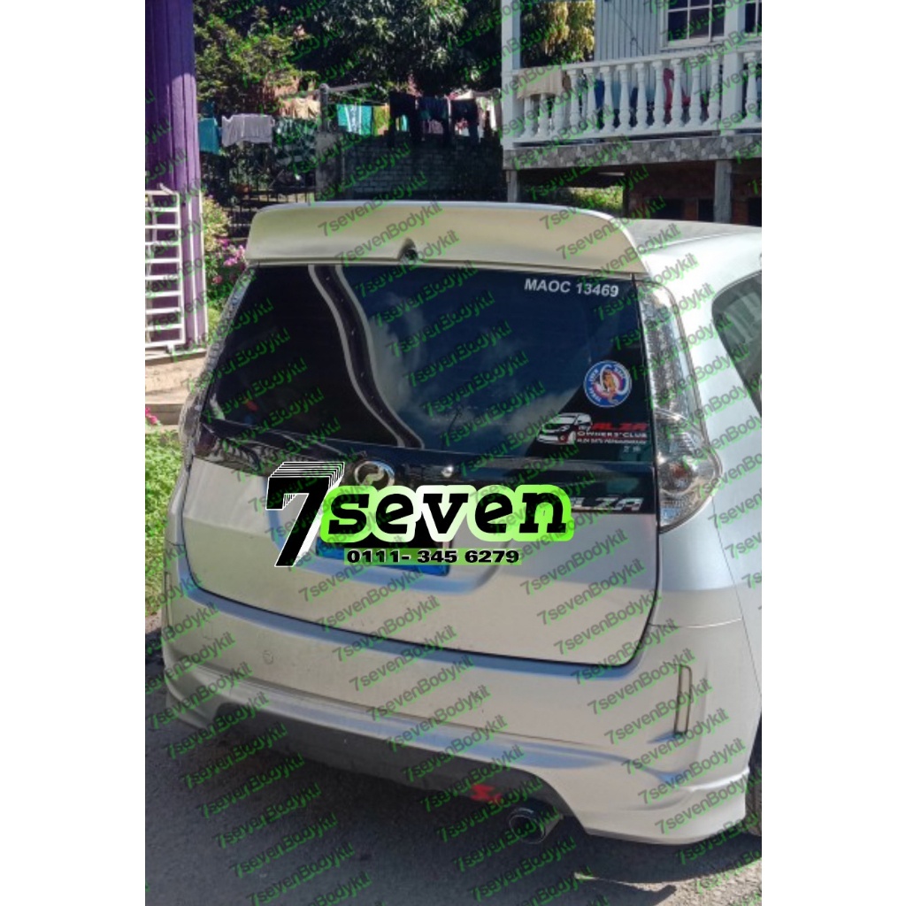 Perodua Alza Passo Rear Spoiler | Shopee Malaysia
