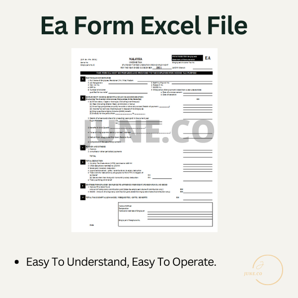 Ea Form Template Eng Templat Borang Ea Bm CP 22A CP22 | Shopee Malaysia