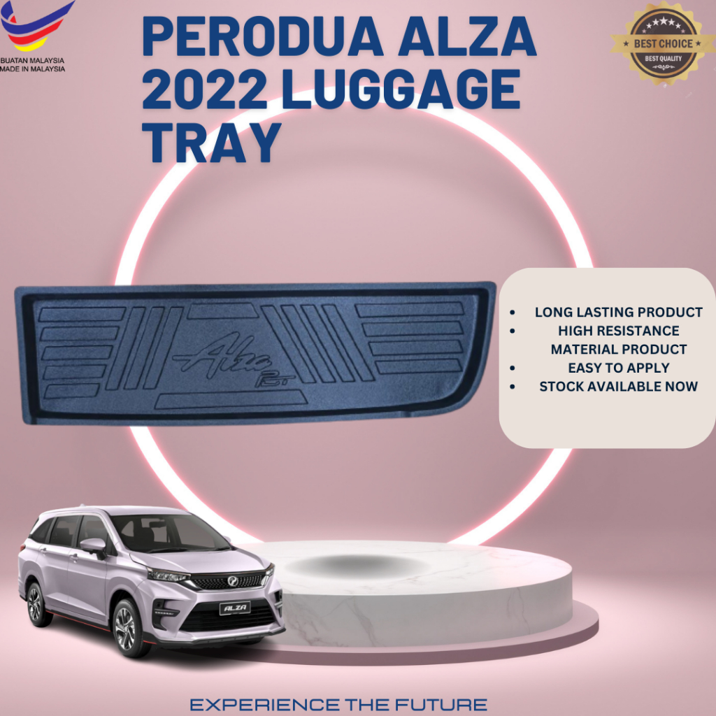 PERODUA ALZA 2022 LUGGAGE TRAY | Shopee Malaysia