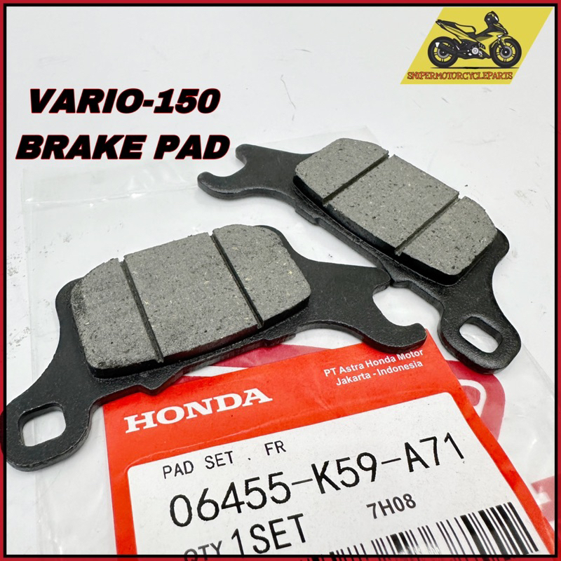VARIO150 VARIO 150 FRONT DISC PAD DEPAN BREK PAD BRAKE THAILAND ...
