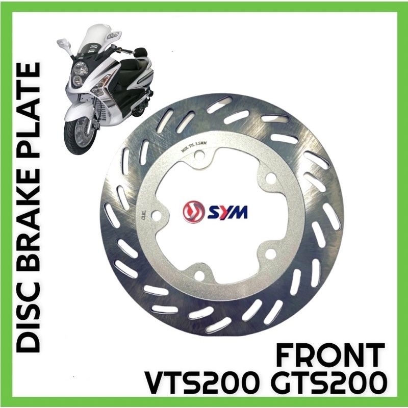 Brake DISC PLATE SYM VTS200 (FRONT) | Shopee Malaysia