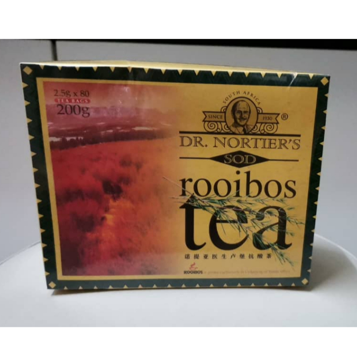 SOD rooibos tea 诺提亚医生卢堡抗酸茶 2.5g x 80's | Shopee Malaysia