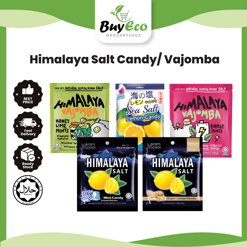 Himalaya Salt Sports Candy / Himalaya Vajomba 15g Salt Lemon Candy ...