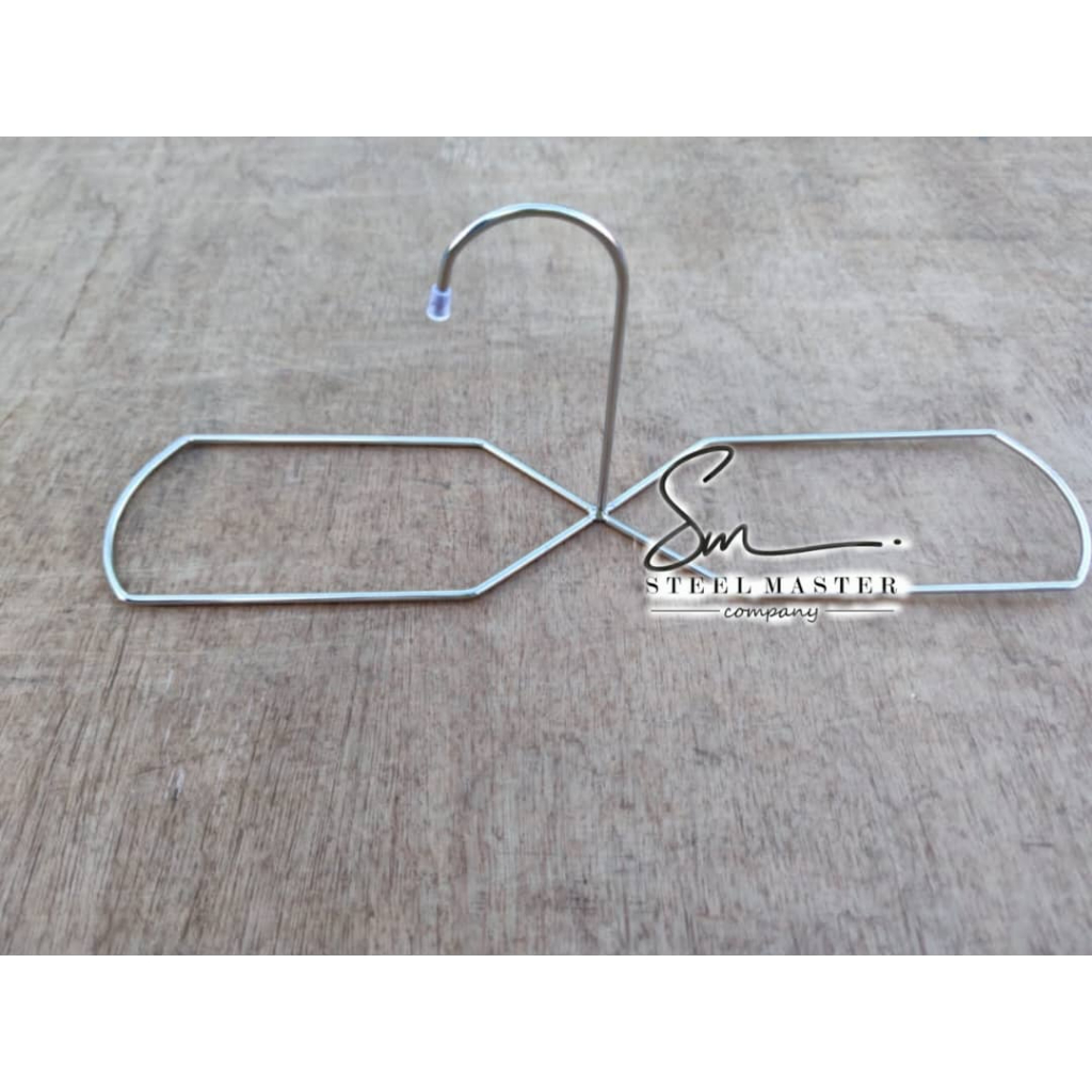 SUS304 Stainless Steel Extra Thicker Hanger /8 Shape Drying Clothers ...